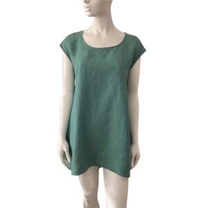 bryn Walker | Tops | Bryn Walker Amy Linen Tunic In Sea Foam Greenblue ...